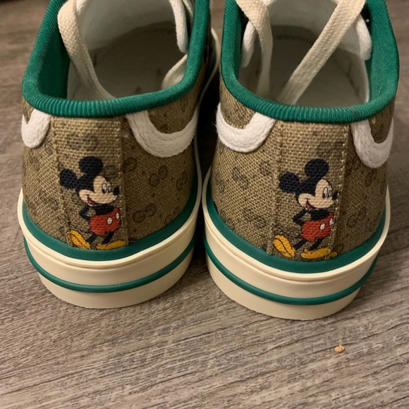 Gucci | Shoes | Gucci Disney Mikey Mouse Sneakers With Gg Guccis Sims ...